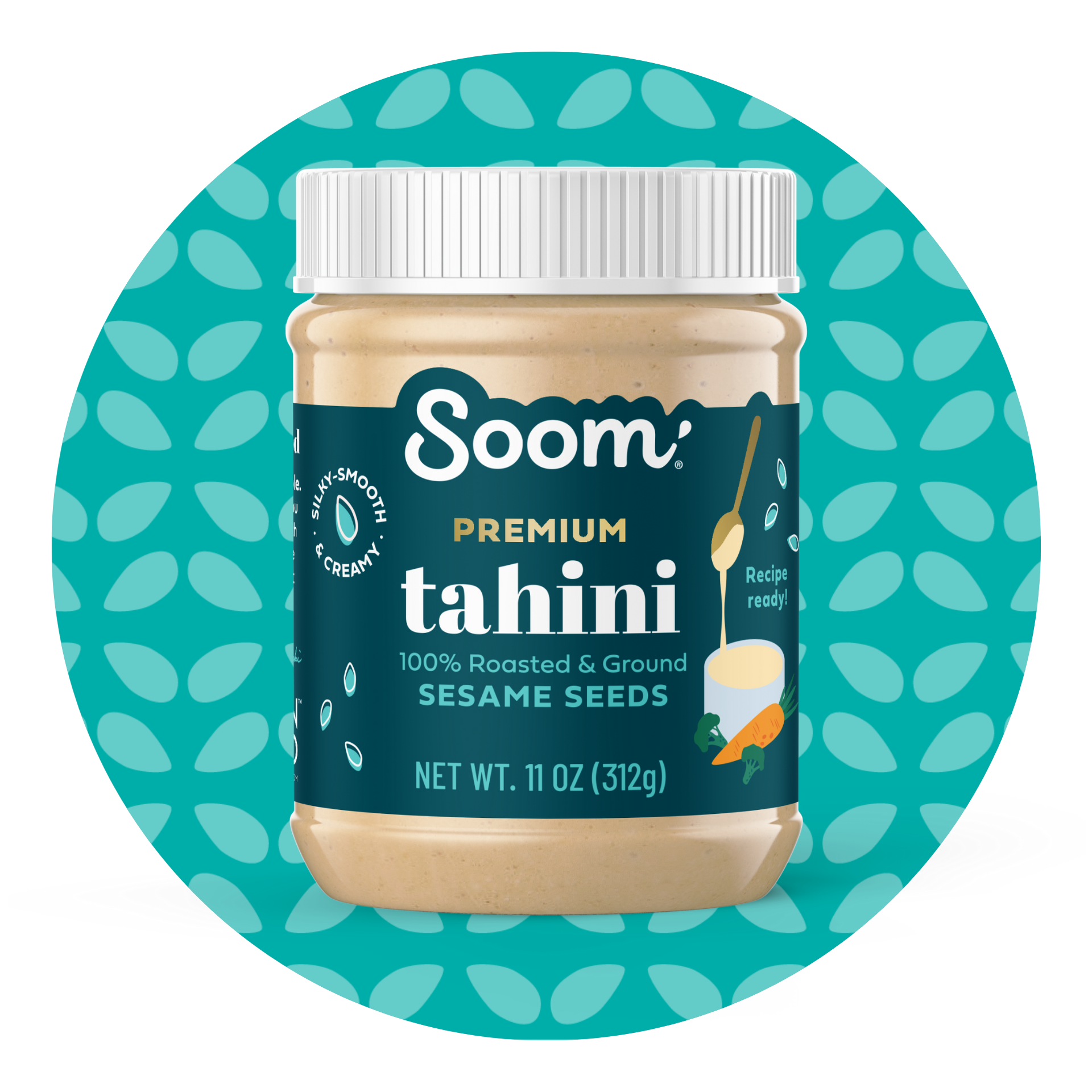 Everything Tastes Better with Tahini! Silky-Smooth, Easy to Mix Tahini
