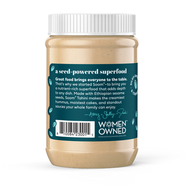 16oz Premium Tahini - Soom Foods